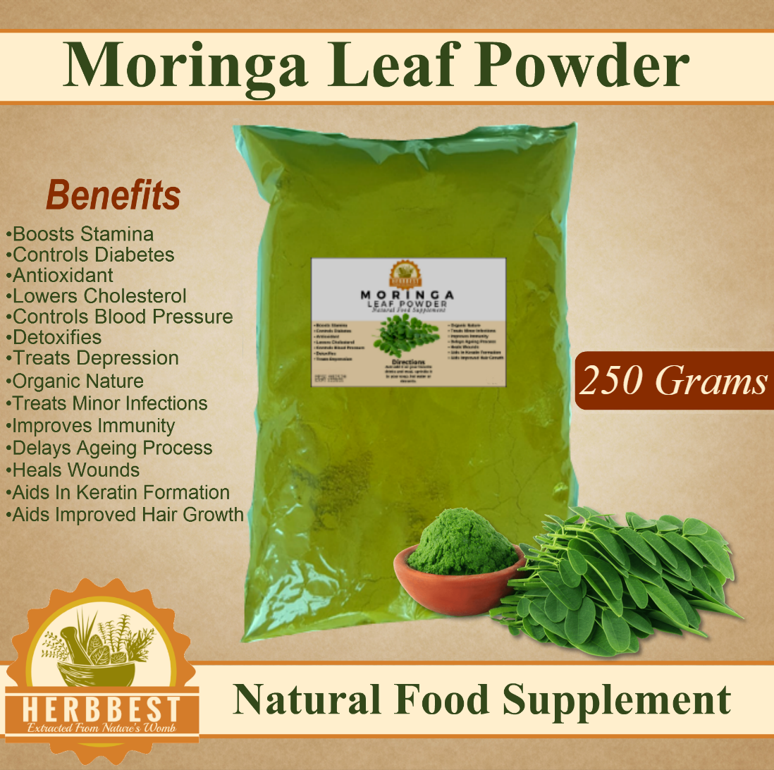 [ORGANIC MORINGGA POWDER] Moringa / Malunggay Leaf Powder Herbal ...
