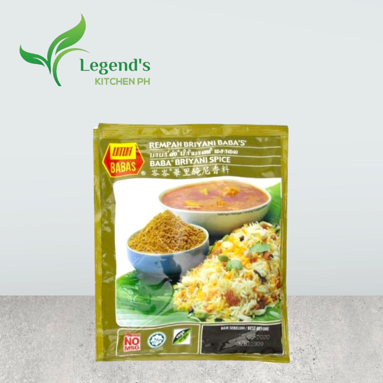 BABA Biryani Spice Powder |High Quality Biryani Spice Mix (250g ...