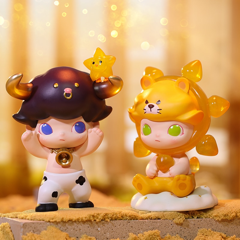 Whole Box Dimoo Zodiac Series Toys Figure Action Figure Birthday Gift ...