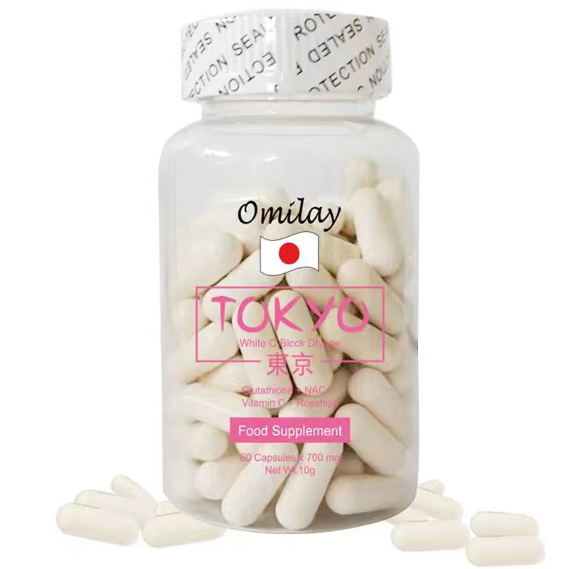 Omilay Tokyo Glutathione Whitening Capsule Premium Collagen Peptide ...