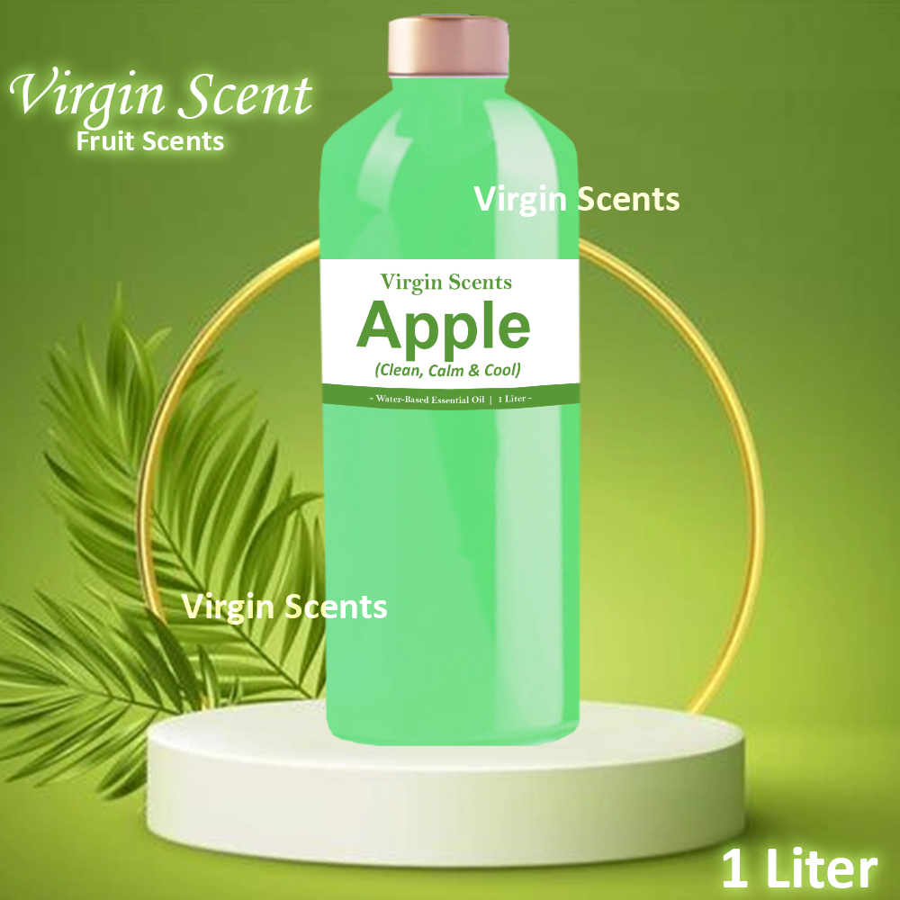 VIRGIN APPLE Fruit Scents 1 Liter water based fragrance essential oil ...