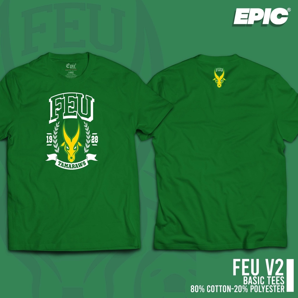 BASIC TEES - FAR EASTERN UNIVERSITY - FEU - CUSTOMIZE JERSEY NAME AND ...