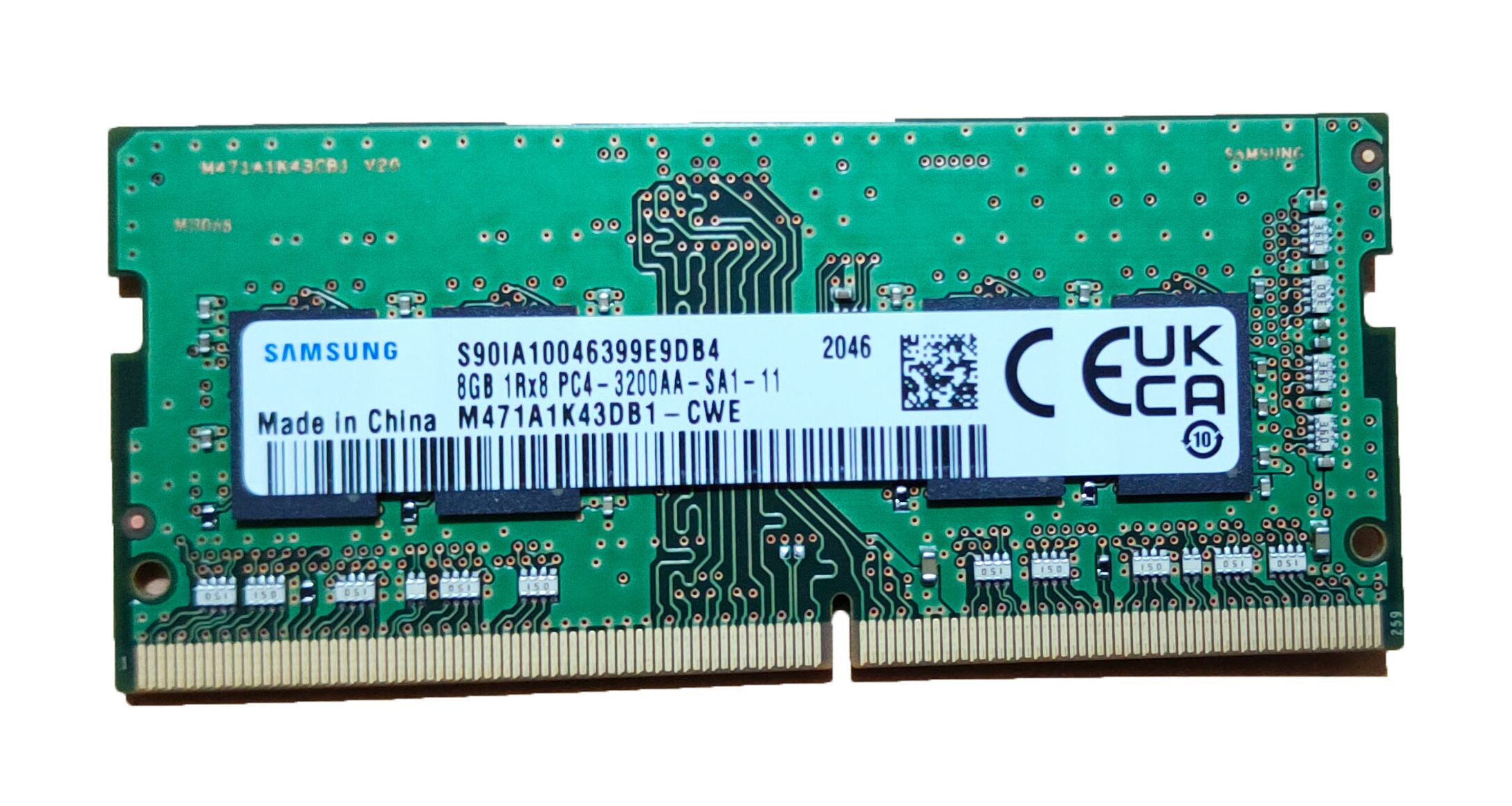 SAMSUNG 8GB DDR4 3200MHZ RAM SODIMM (SINGLE STICK) | Lazada PH