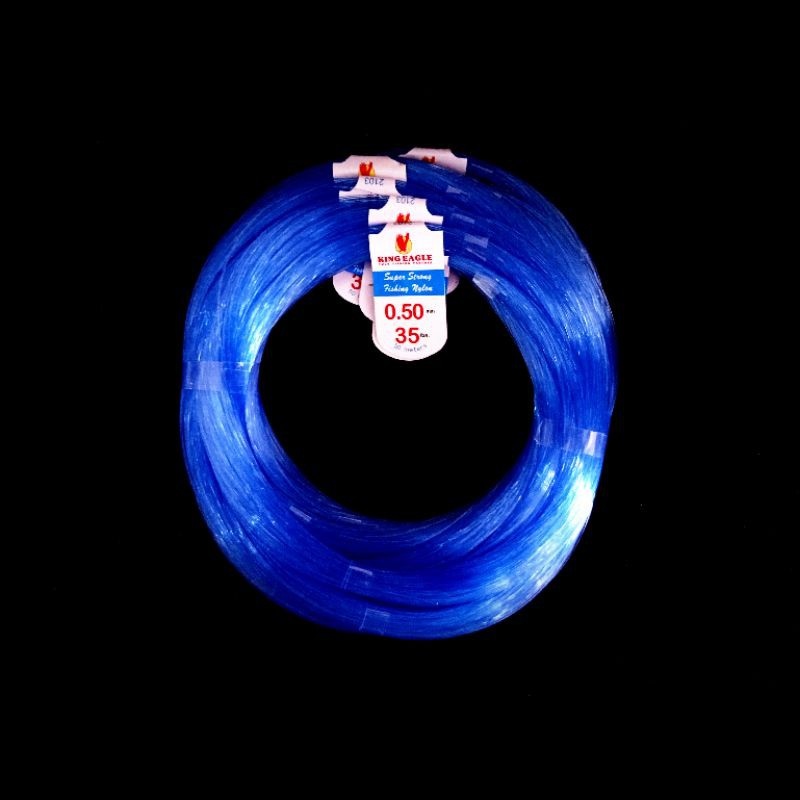 500 meters King Eagle Super Strong Blue fishing line Nylon Tansi ...