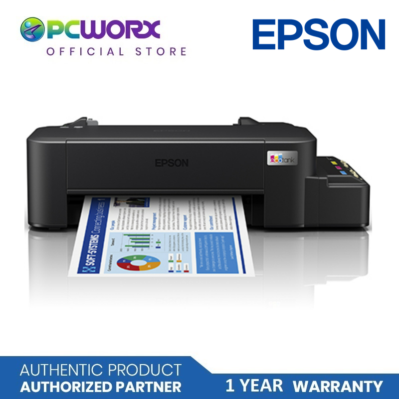 EPSON Eco Tank L121 Single Function Printer | A4 Ink Tank Printer ...