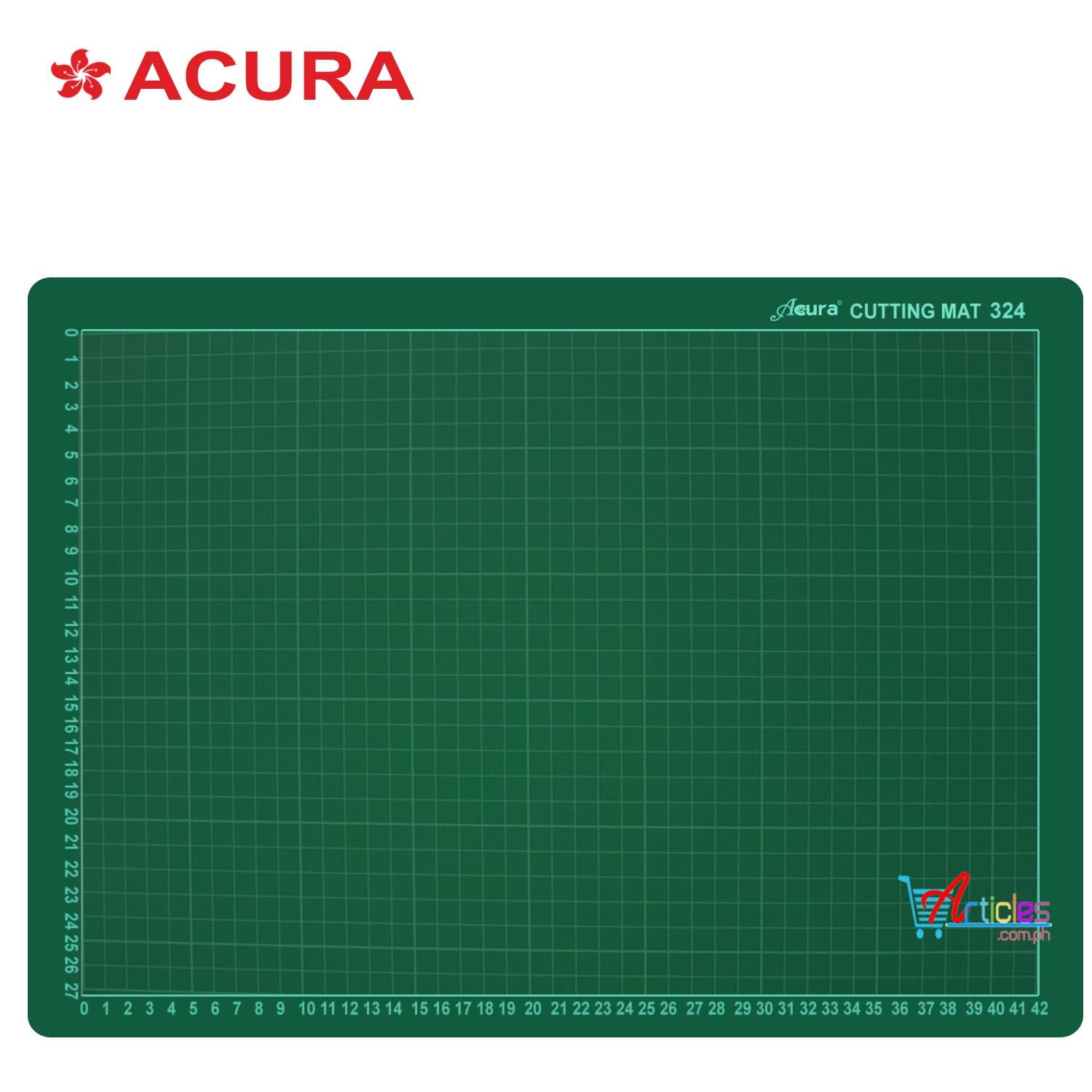 Acura Cutting Mat Self Healing Matte Rubberized Mat A1 3mm (597mm X ...