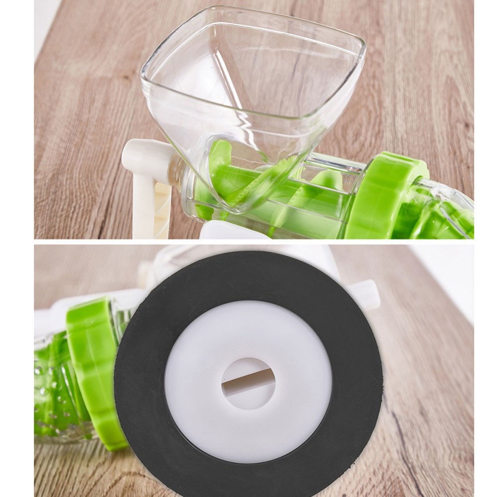 Multifuctional Kitchen Manual Hand Crank Single Auger Juicer with ...
