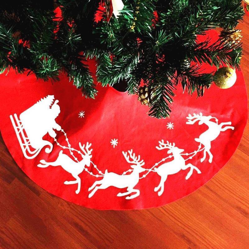 Christmas Tree Skirts Christmas Tree Carpet Apron Tree Decor Round ...