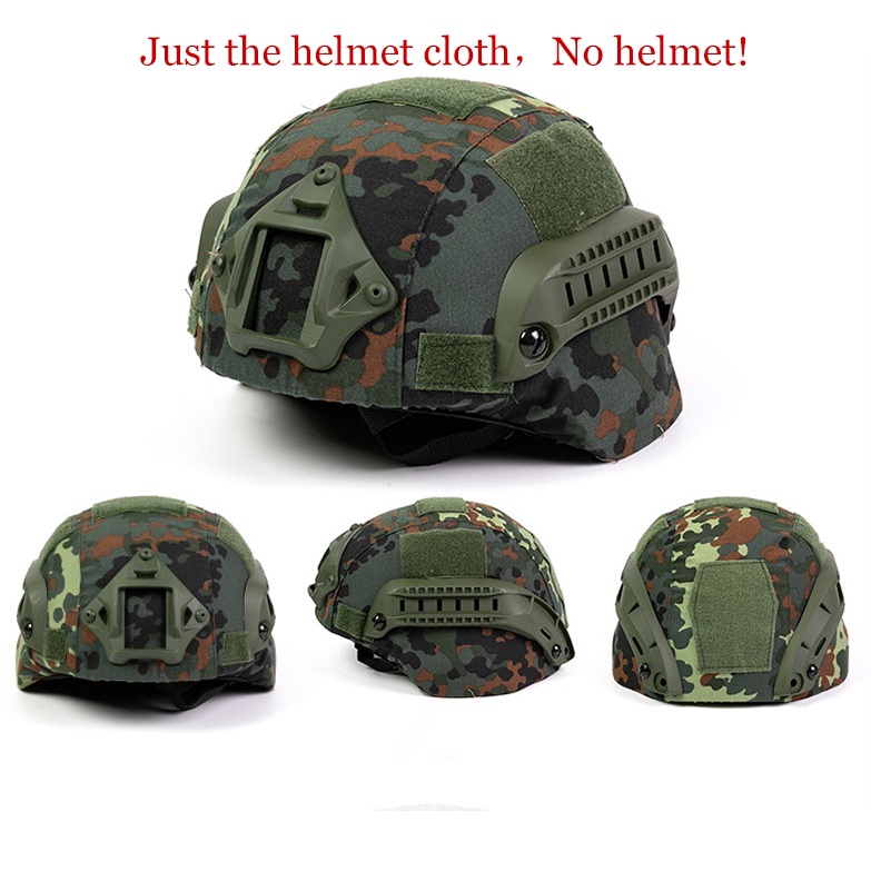 Kevlar Helmet Cover Tactical Training Military Fast Helmet Army Helmet ...
