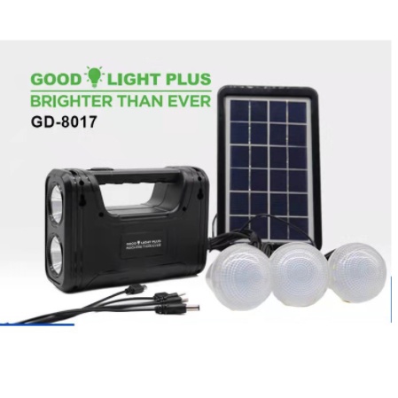 GD Solar Lighting System GD-8017 | Lazada PH