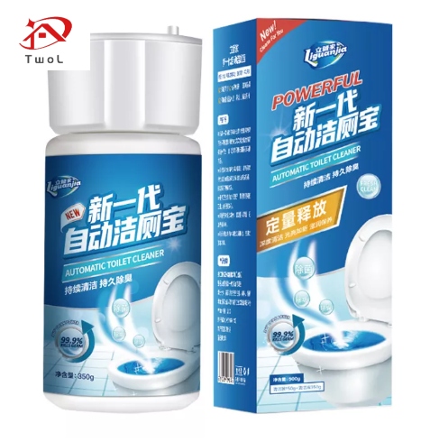 TwoL 1pc Automatic toilet cleaning 350g toilet fluid deodorant and ...