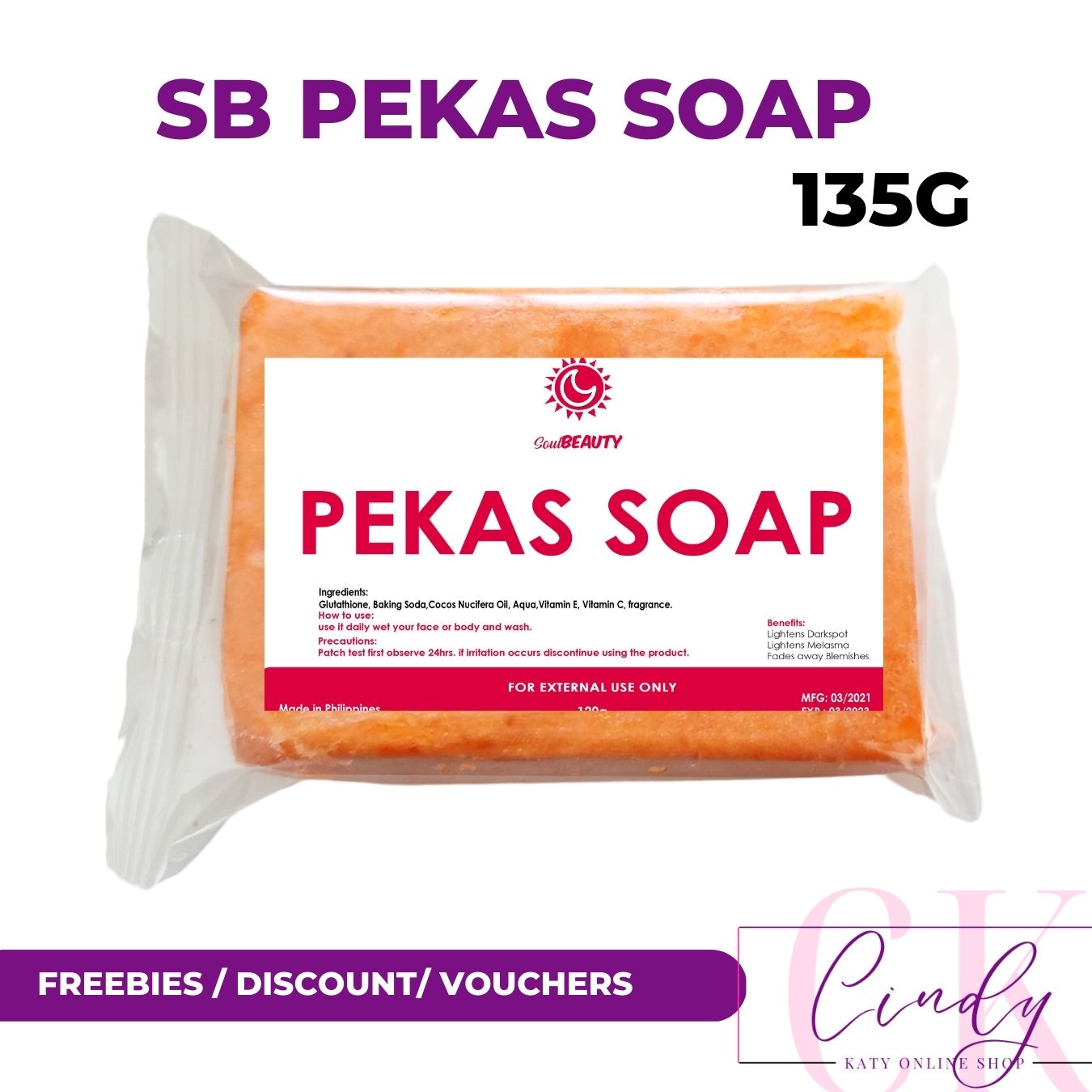 Soul Beauty Pekas Soap 120g | Lazada PH