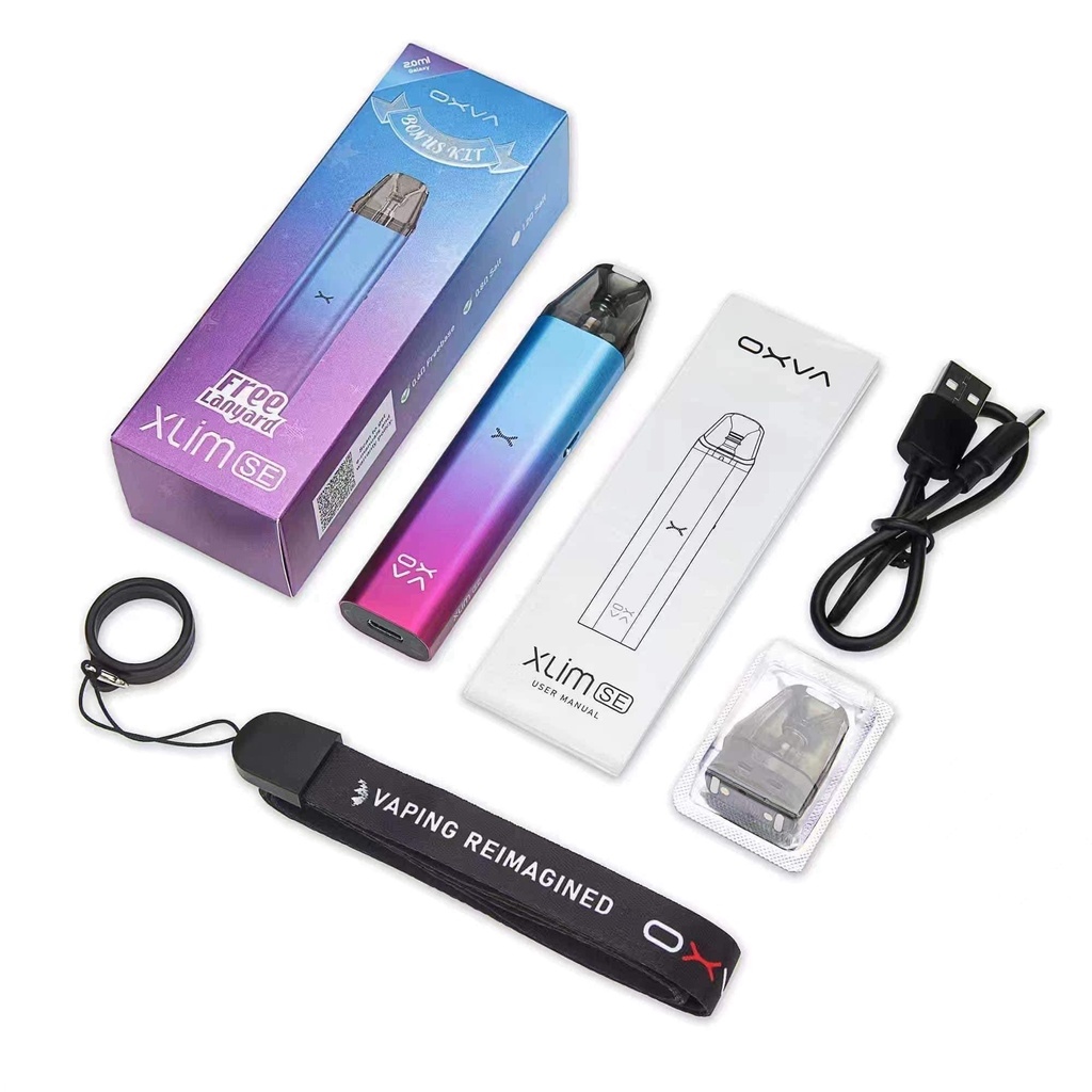Oxva Xlim SE BONUS Kit 900mAh 5-25w Pod Vape | Lazada PH
