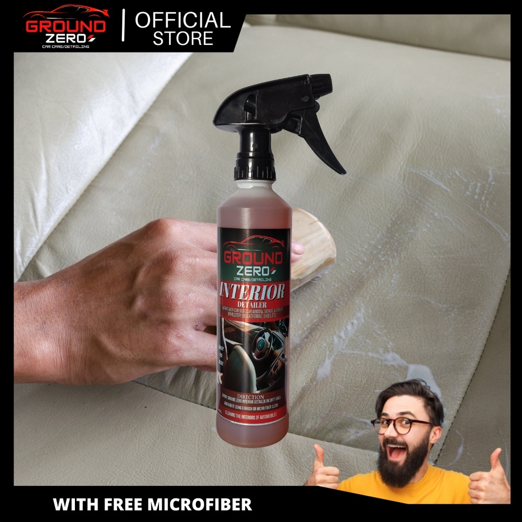 Dr. Car Ground Zero Car Care Premium interior detailer(500ml)Car ...