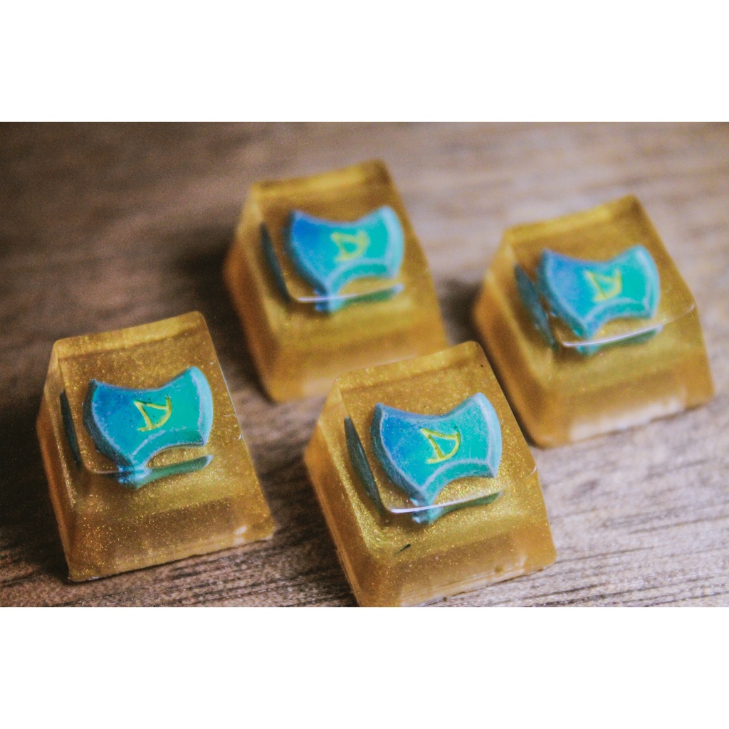 [Final Fantasy 14 FFXIV Job Stones] 1 PIECE Artisan Resin Keycap for ...