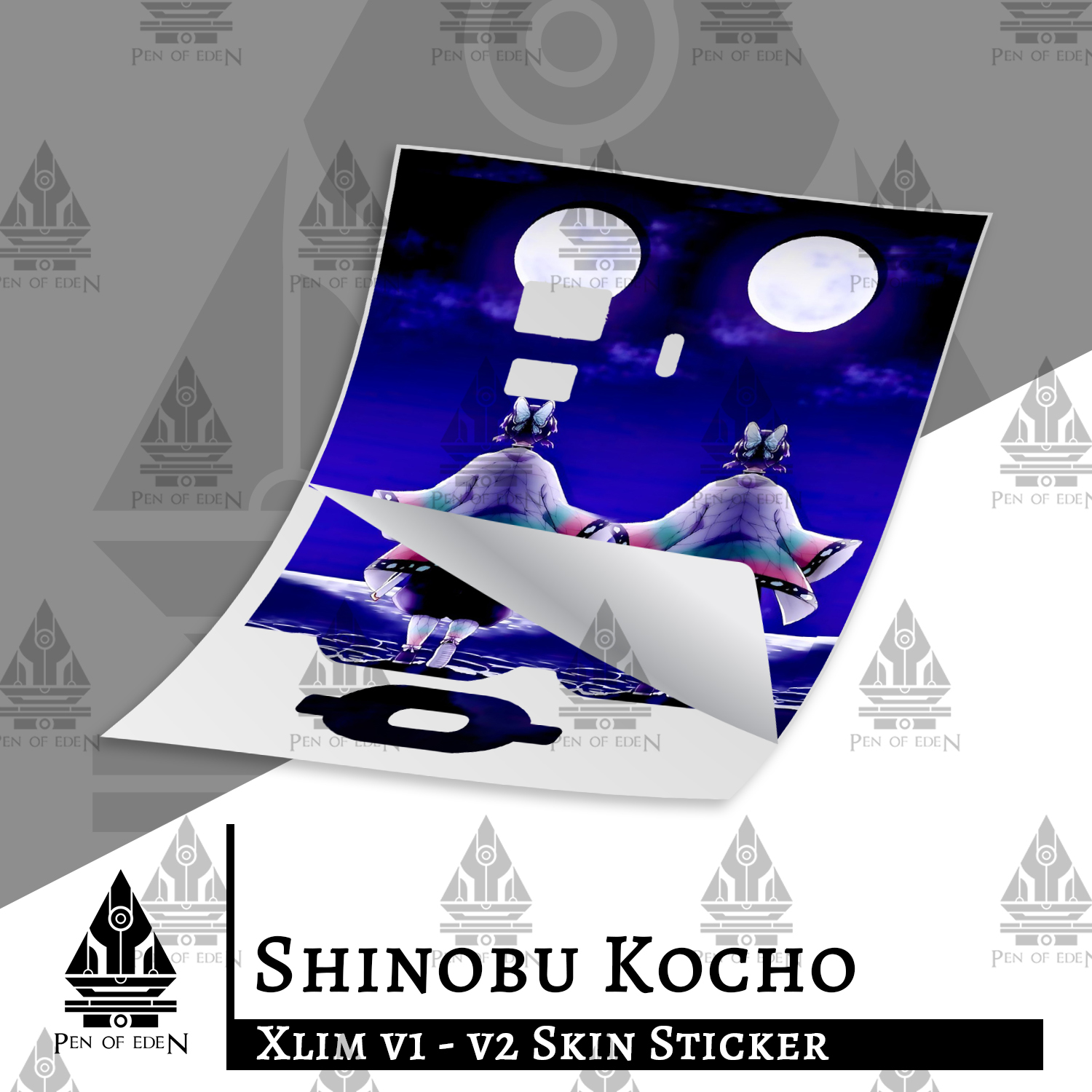 Shinobu Kocho Xlim Skin Sticker (For Xlim V1 - V2) | Lazada PH