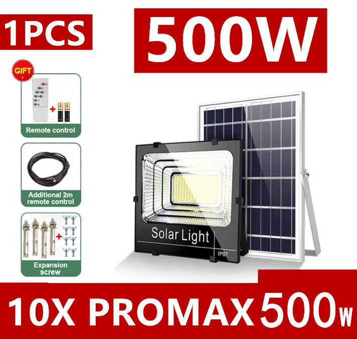 BUY 1 TAKE 1 500W Light Solar Original LED Daily Outdoor Lighting ...