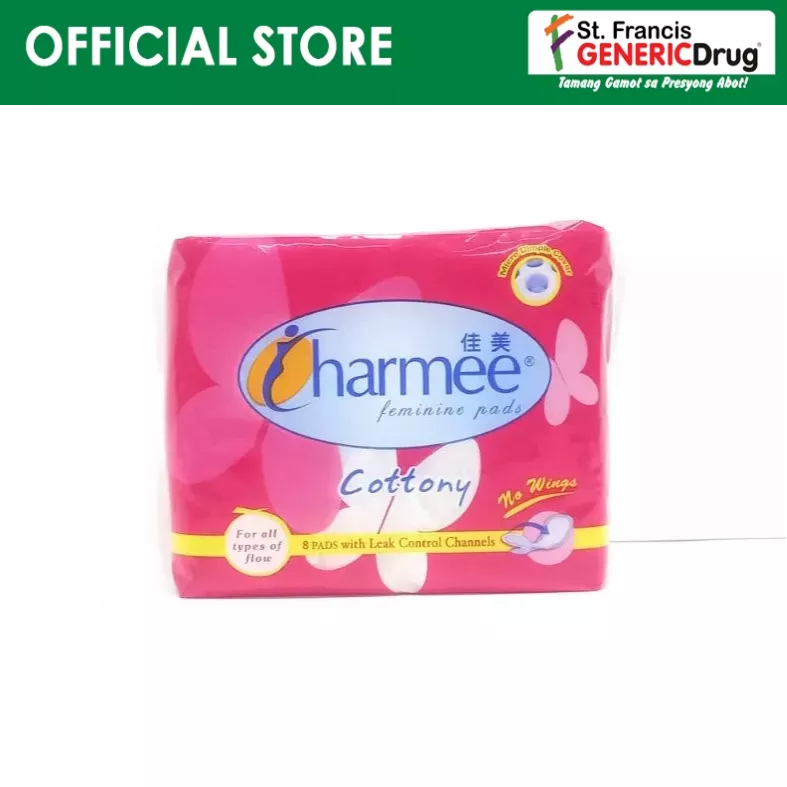 Charmee ® Feminine Pads Regular No Wings 8s | Lazada PH