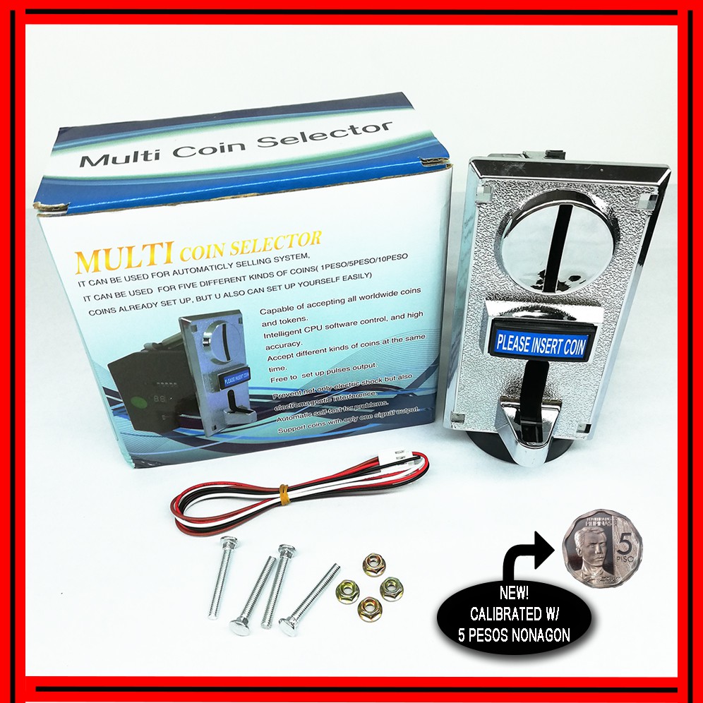 Allan Universal Coinslot 1238A Plug And Play (Ready to use) | Lazada PH