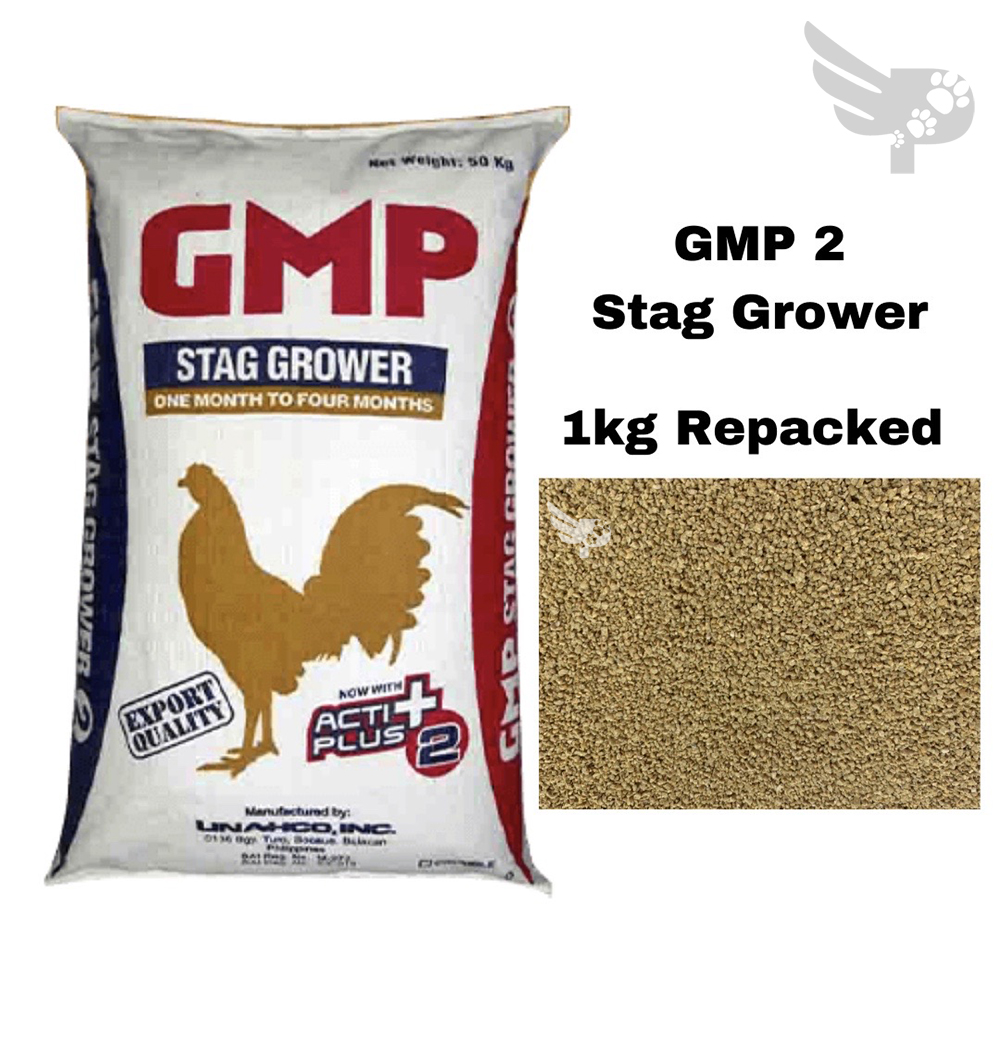 GMP 2 STAG GROWER - 1kg REPACKED - plt - petpoultryph | Lazada PH