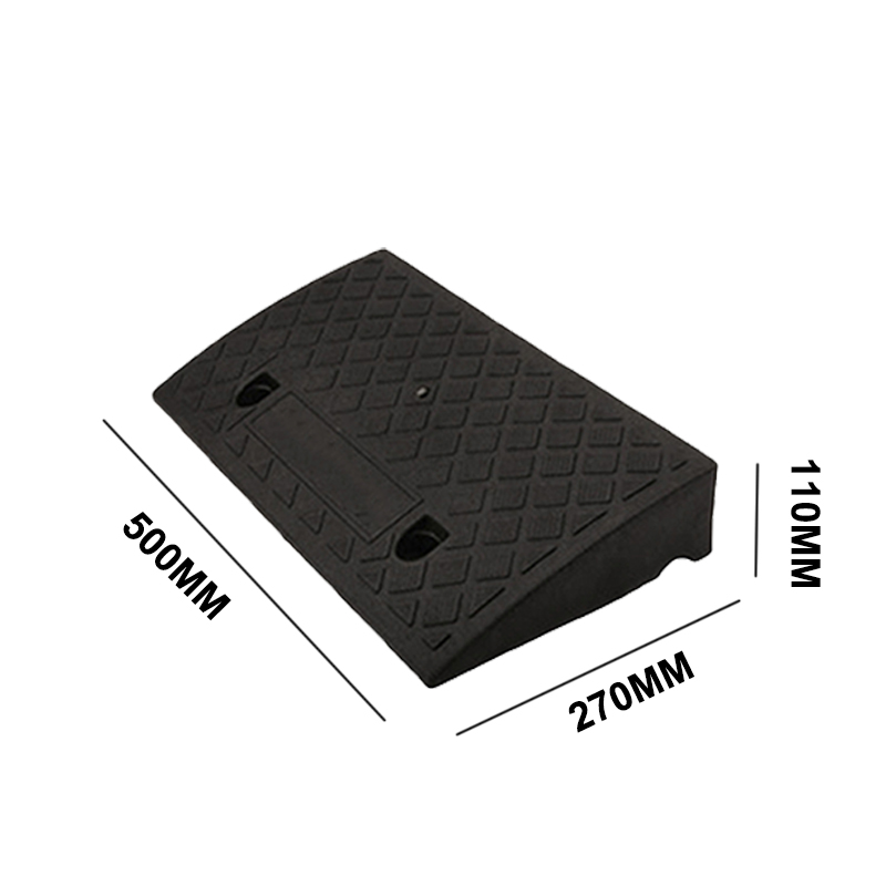 50*27*11cm Heavy Duty Curb Ramps Pad Rubber Heavy Duty Threshold Uphill ...