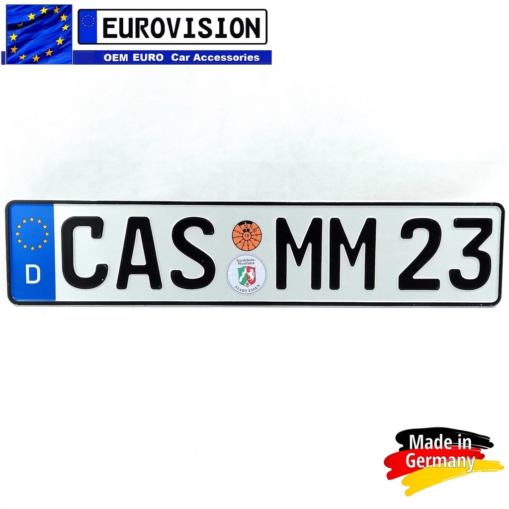 Europlate - FROM GERMANY (1 Pc. Only) Used | Lazada PH