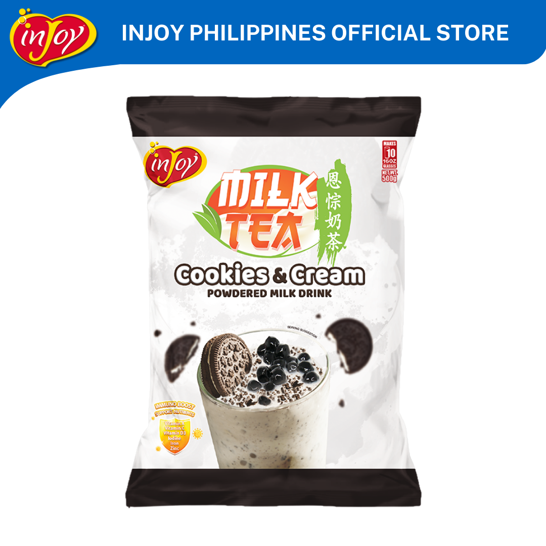 inJoy Cookies and Cream Milk Tea 500g | Lazada PH