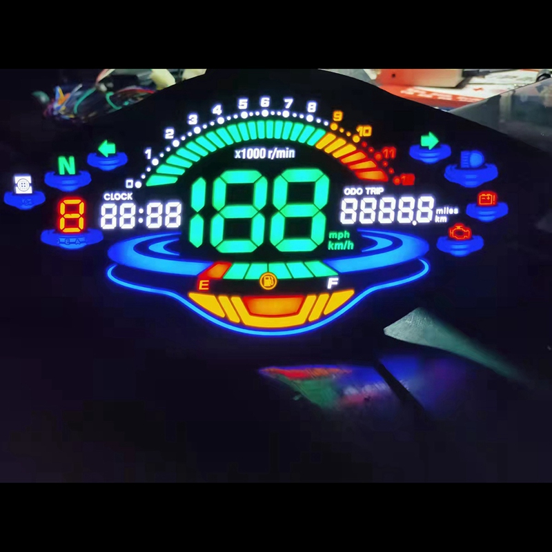 Motorcycle LCD Digital Meter Odometer for Honda Wave100 Wave110 ...