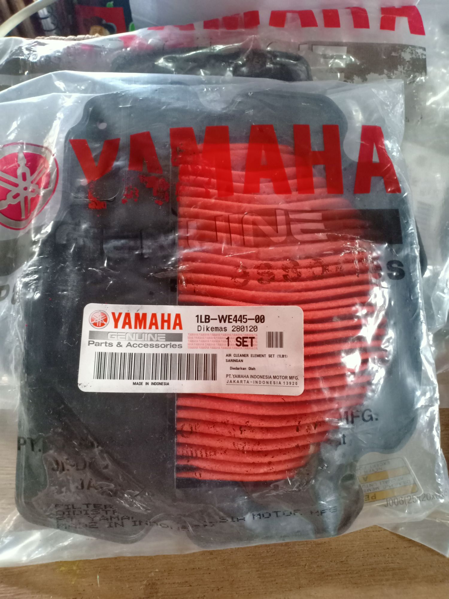 MIO 125 MXI AIR FILTER ORIGINAL YAMAHA (1LB) | Lazada PH