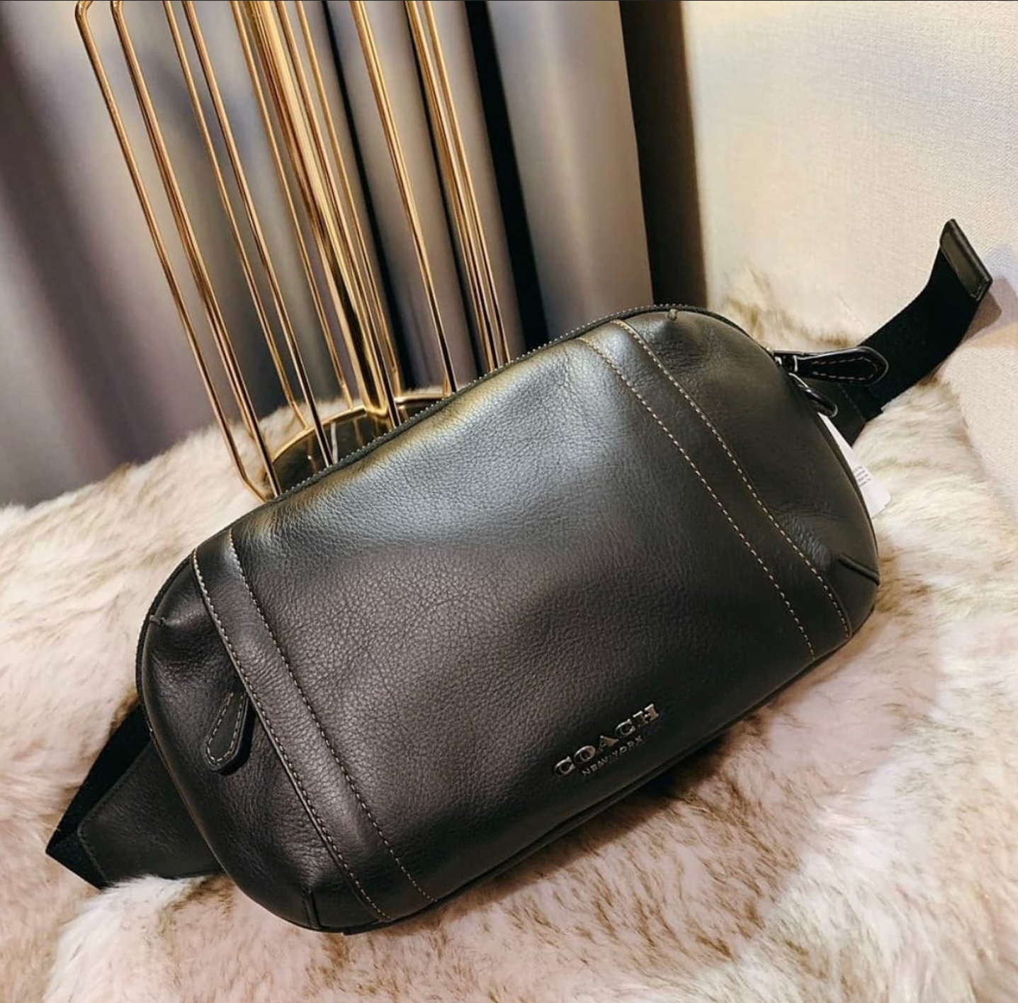 Original Coach Graham Utility Pack Men's Leather Crossbody Bag F37594 ...