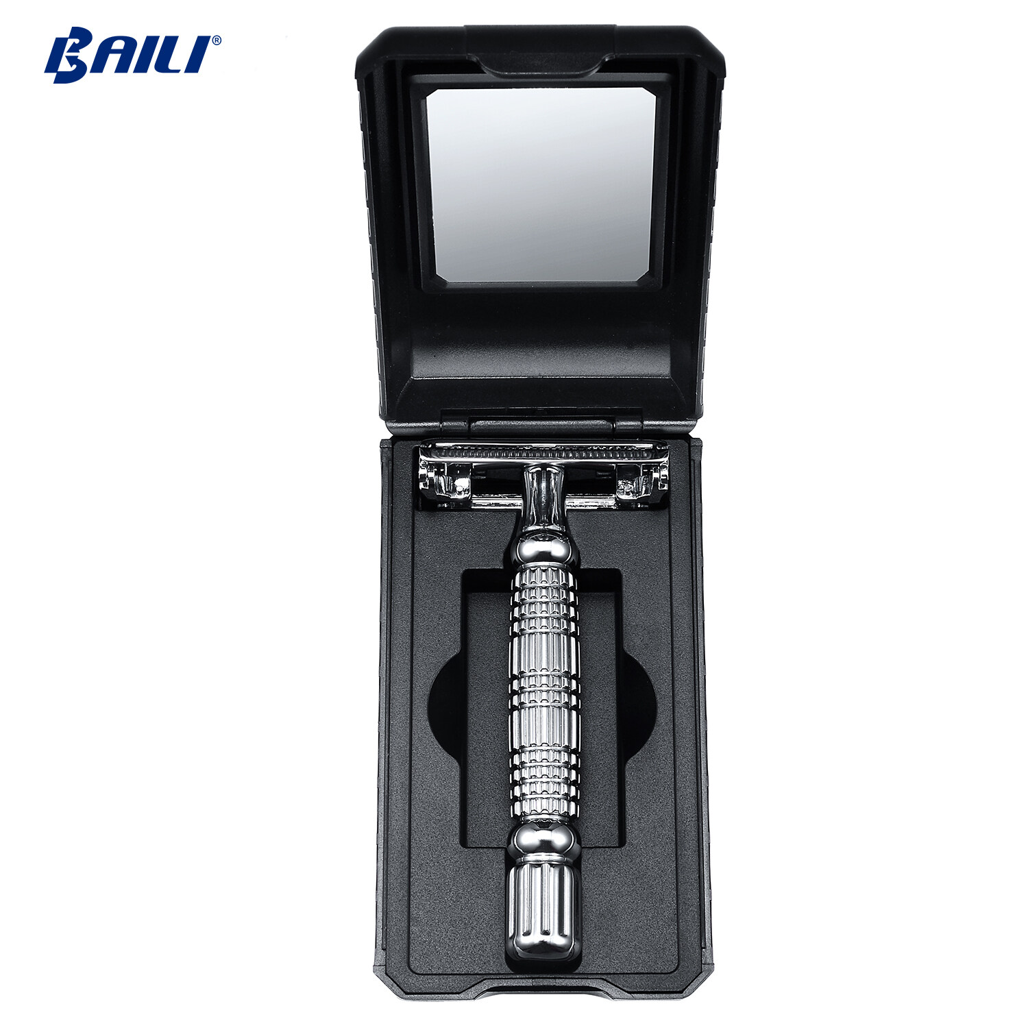 HOL BAILI Men Women Manual Classic Double Edge Safety Razor Wet Shaving ...