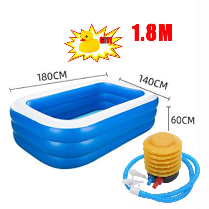 🔝 Original 【24 hours delivery】 150cm/180cm Three Layer Inflatable ...
