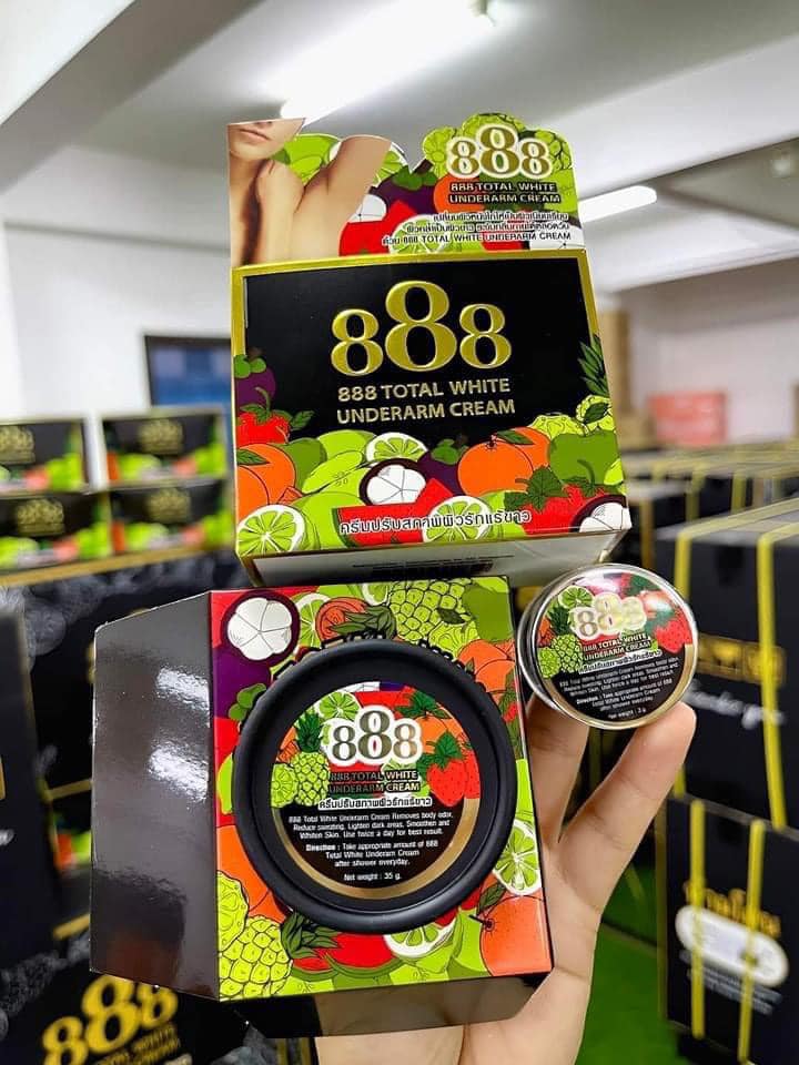 Original Effective 888 Total White Whitening Underarm Cream Made in ...