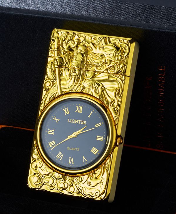 Kimigo Lighter Watch Lighter Refillable LIghter With Battery Operated ...