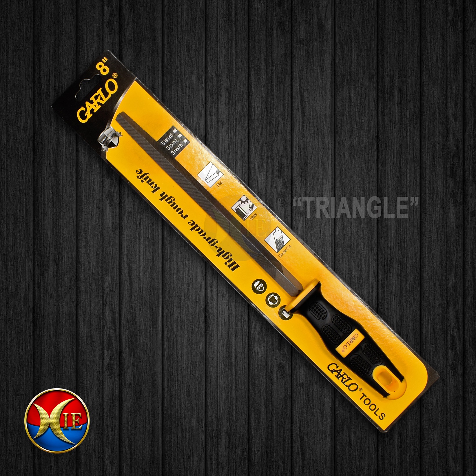 High-grade Rough Knife/ Metal File / Kikil 8" (Flat, Semicircle ...