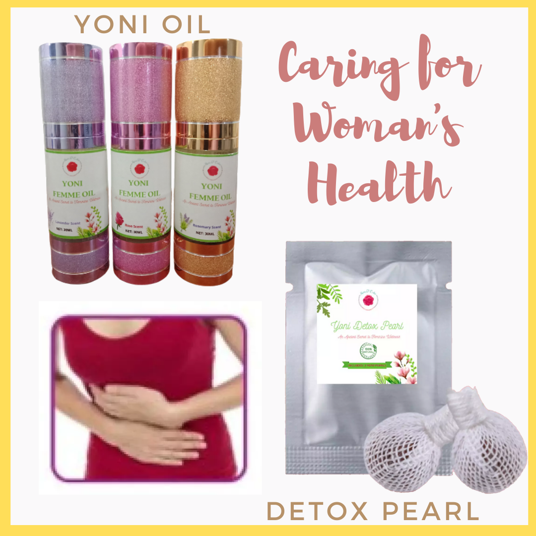 BEST BUNDLE (Essential Detox Oil + Detox Pearl) For Women Healthcare ...