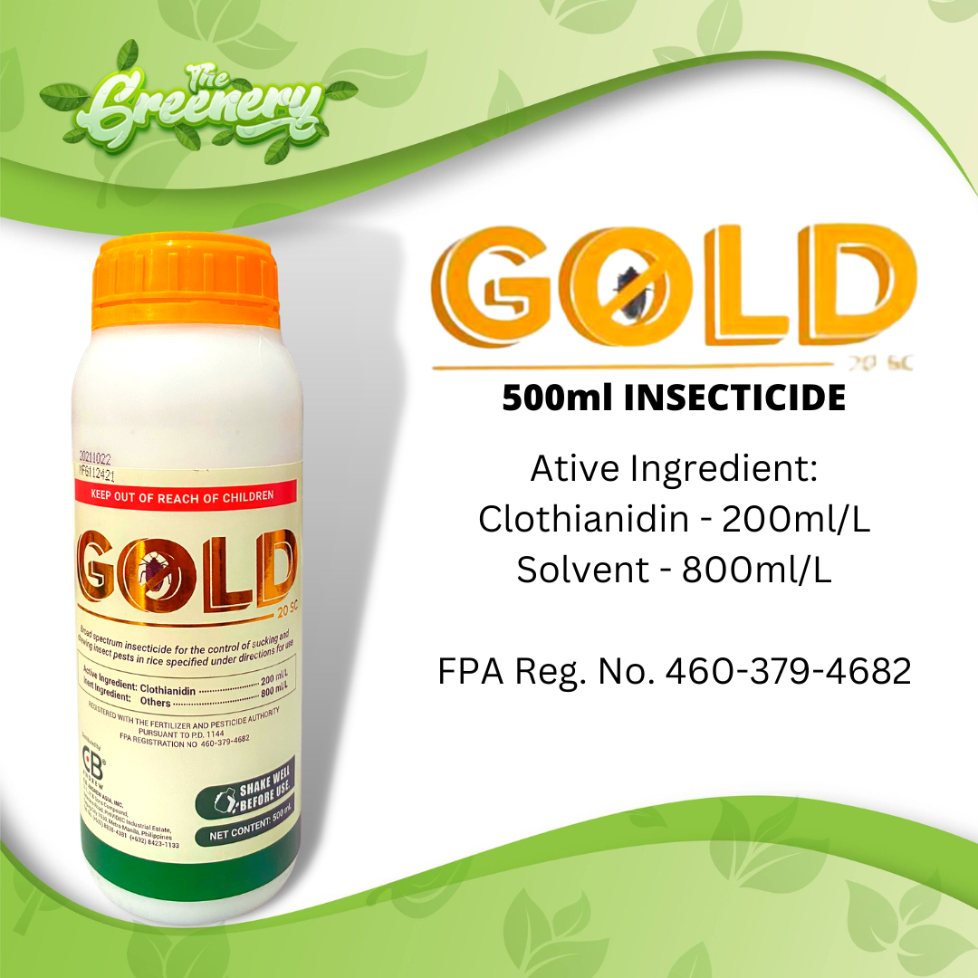GOLD INSECTICIDE 500mL (CB ANDREWS) | Lazada PH