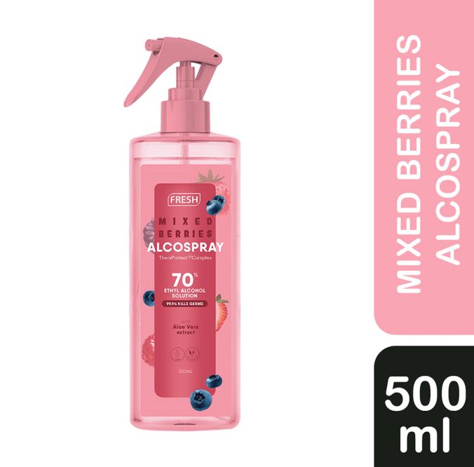 FRESH Mixed Berries Alcospray 500ml | Lazada PH