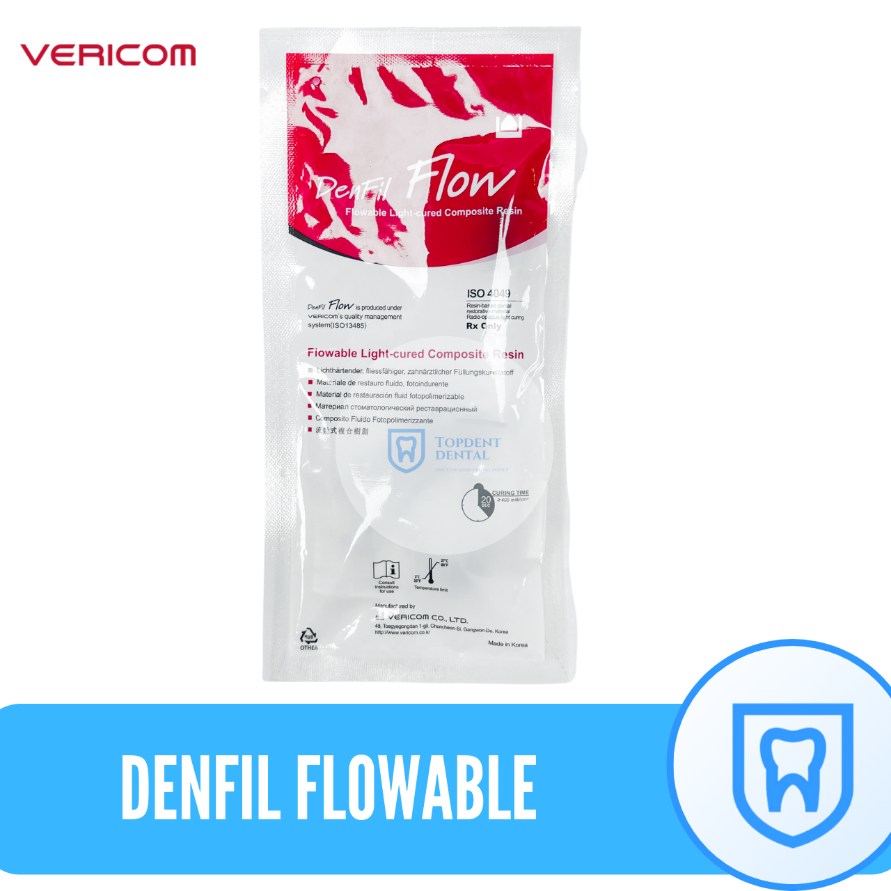 DenFil Flow Light Cured Composite Resin | Lazada PH