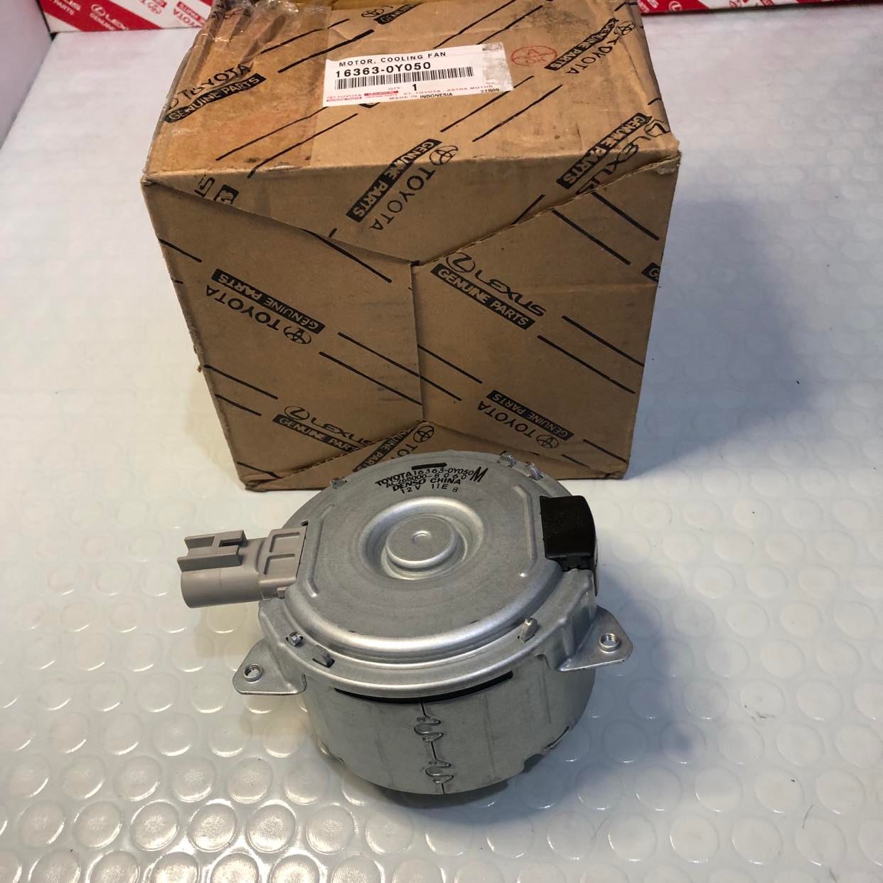 GENUINE TOYOTA RADIATOR FAN MOTOR FOR VIOS/YARIS 2016-UP (16363-0Y050 ...