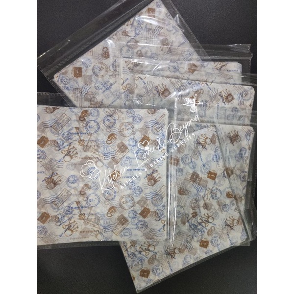 Wax paper for food/ non grease food wrapper for Bento Cake Sandwich ...