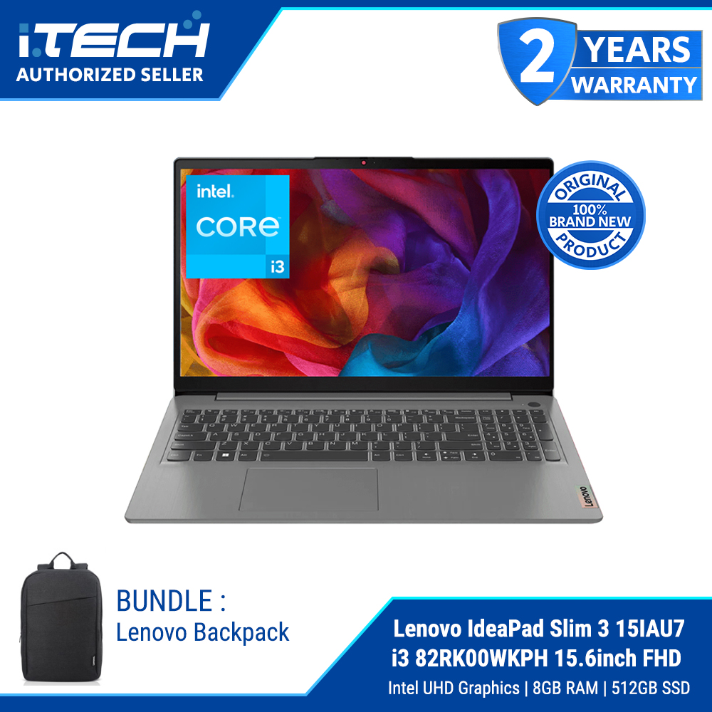 Lenovo IdeaPad Slim 3 15IAU7 82RK00WKPH 15.6inch FHD | Intel Core i3-1215U | Intel UHD Graphics ...