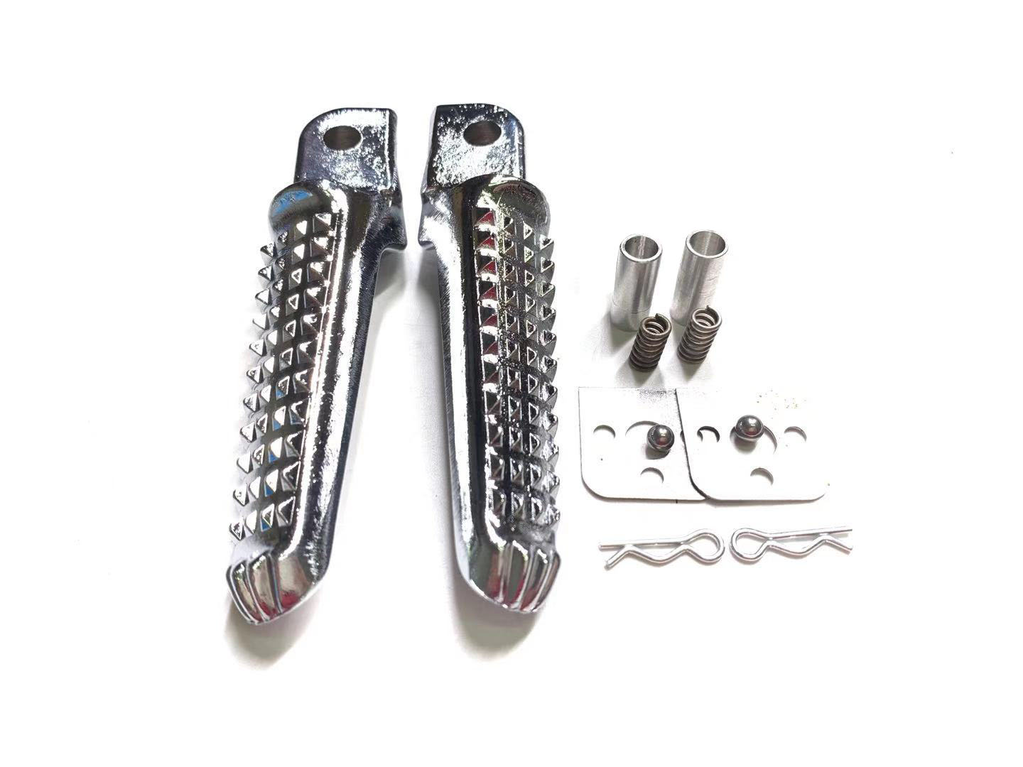 HIGH QUALITY Universal 1 Pair Motorcycle Rear Footrest Foot Pedal Alloy ...