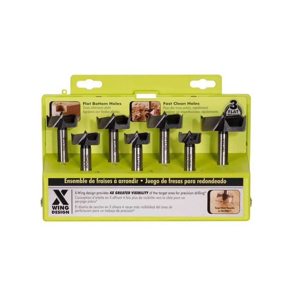 Ryobi Forstner Bit Set (7-Piece) | Lazada PH