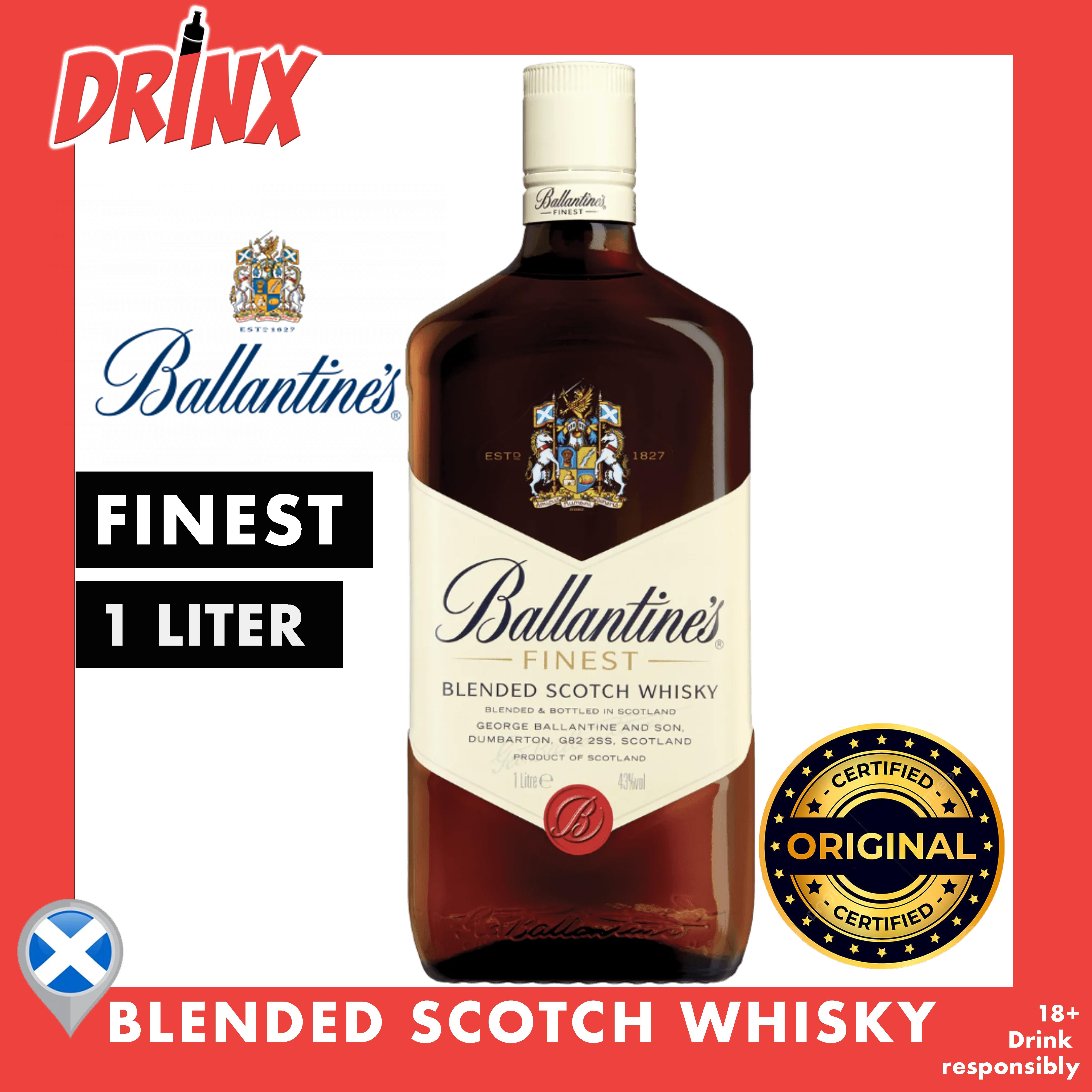 Ballantine's Finest Blended Scotch Whisky 1L | Lazada PH