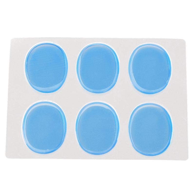 6pcs/set Snare Drum Mute Pad Drum Damper Gel Pads Snare Tom Drum ...