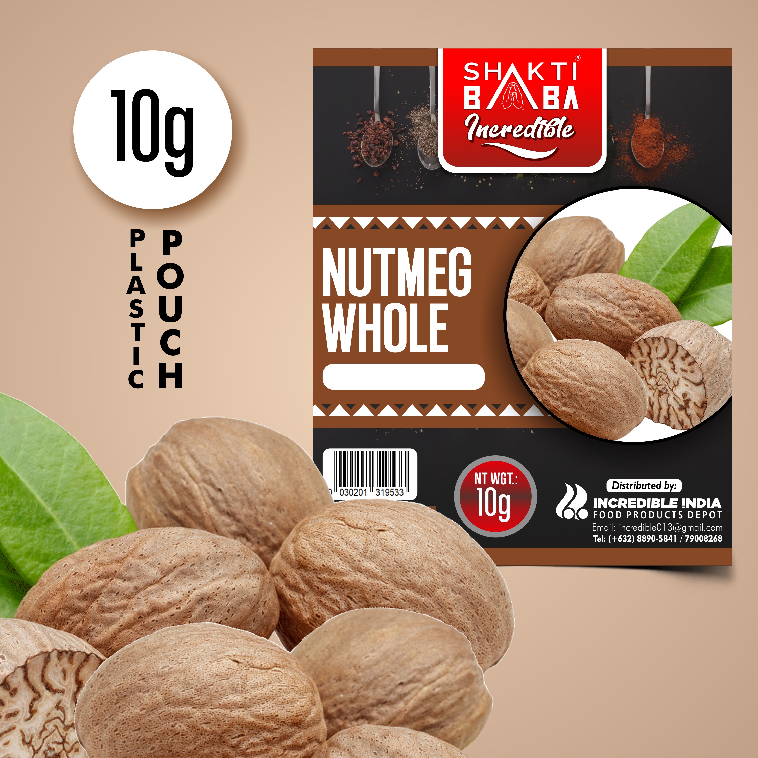 Shakti Baba Nutmeg Whole 10g | Lazada PH