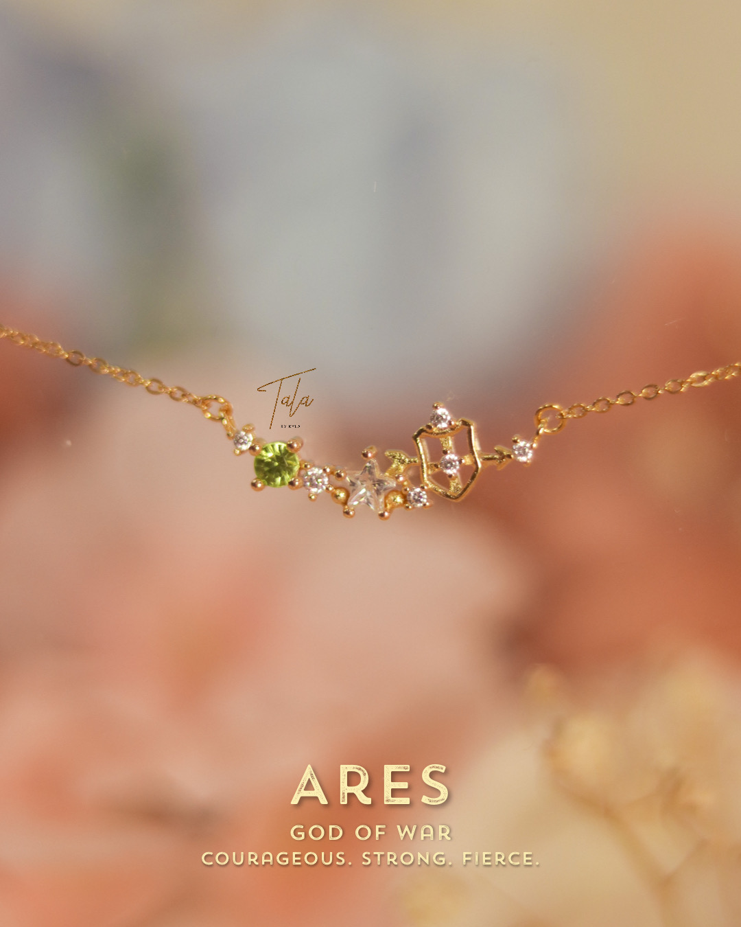 TALA By Kyla Greek Mythology Copper Choker with Tala Card Packaging ...