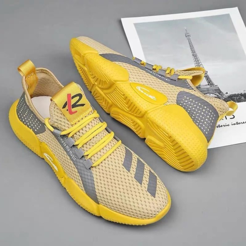 Super Light Shoes Running Rubber Mesh Breathable Shoes Sneakers for Men ...