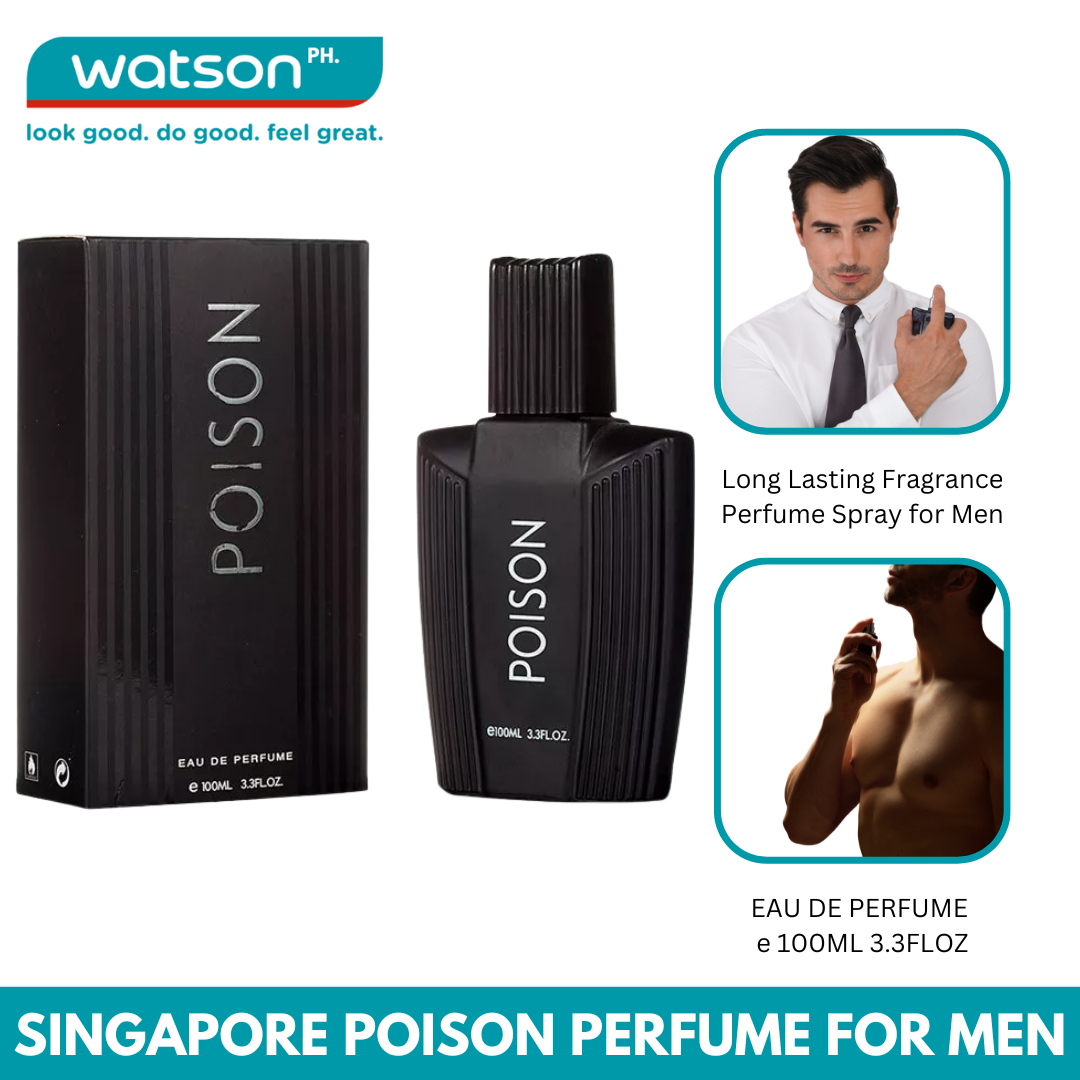 Singapore Trending Perfume Poison for men, a manly scented perfume gain ...